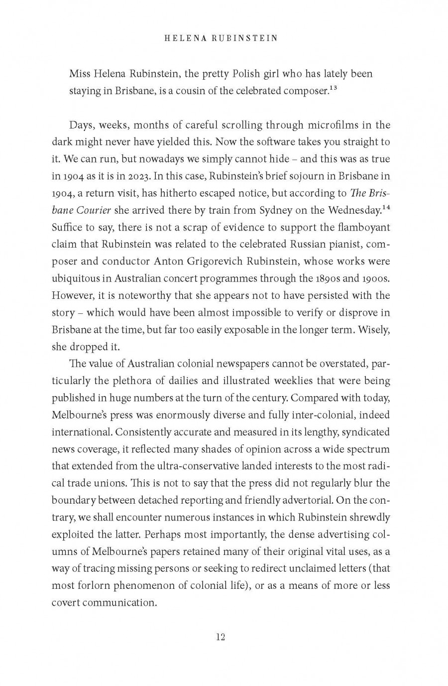 Helena Rubinstein by Angus Trumble | Black Inc.